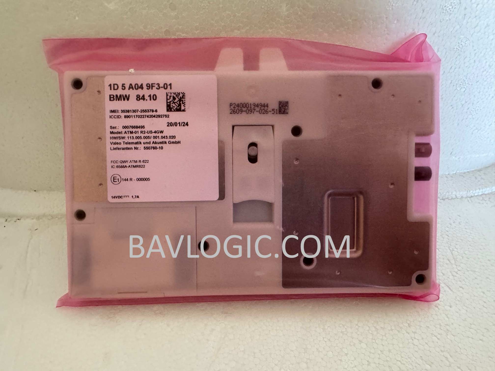 UNIT FOR SALE: BMW ATM-01 TELEMATICS UNIT BRAND NEW FITS ANY ATM-01 BMW ...